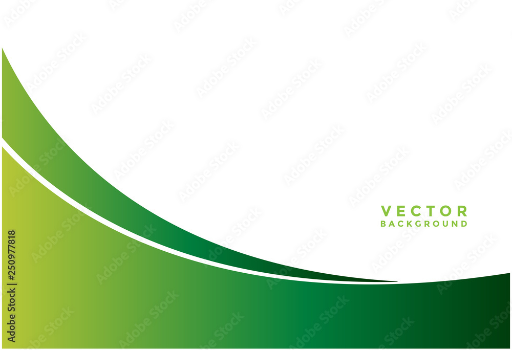 Green background vector illustration lighting effect graphic for text ...