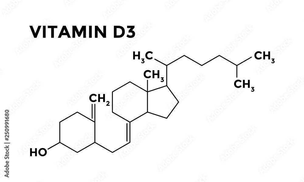 Vitamin D Structural Formula