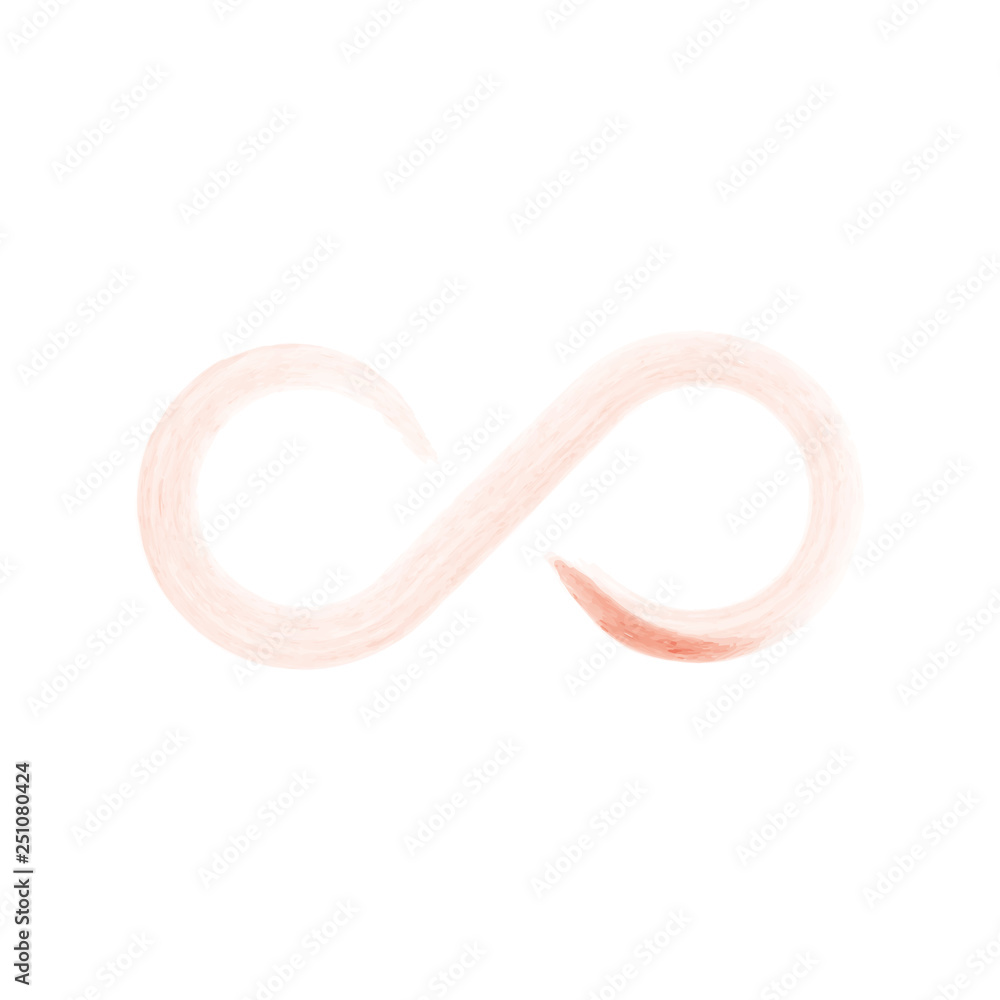 Pink Infinity Sign