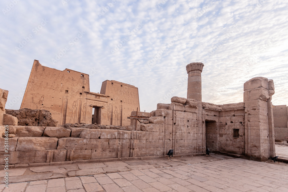 The temple of Edfu Stock Photo | Adobe Stock