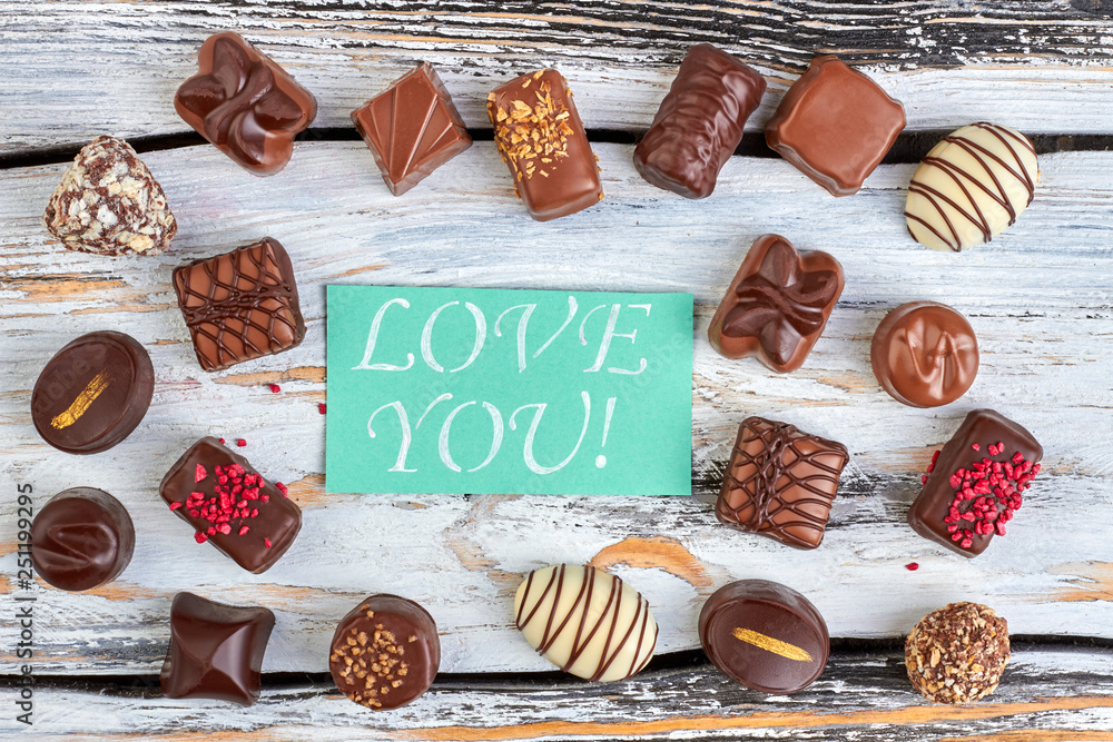 Chocolate Messages Holidays