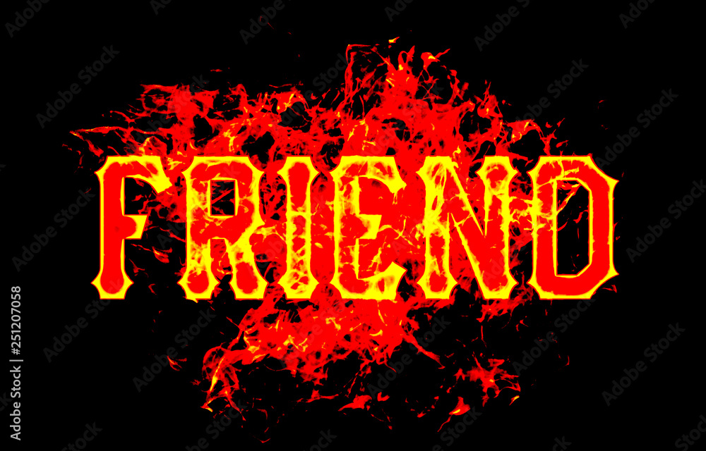 Friends Word Images