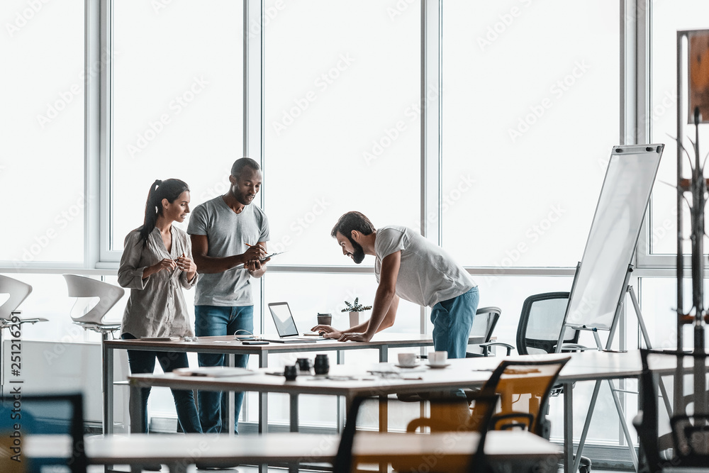 Corporate business portraits of real life business teams. Co-workers ...