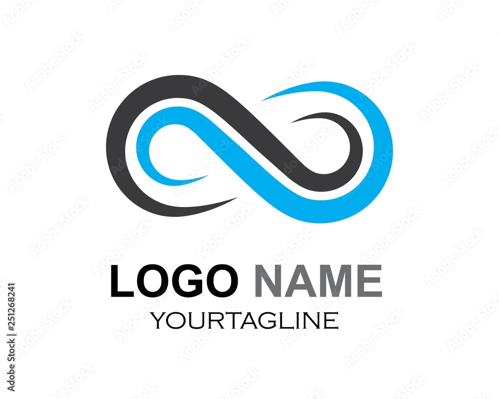 Infinity Design,Infinity logo Vector Stock Vector | Adobe Stock
