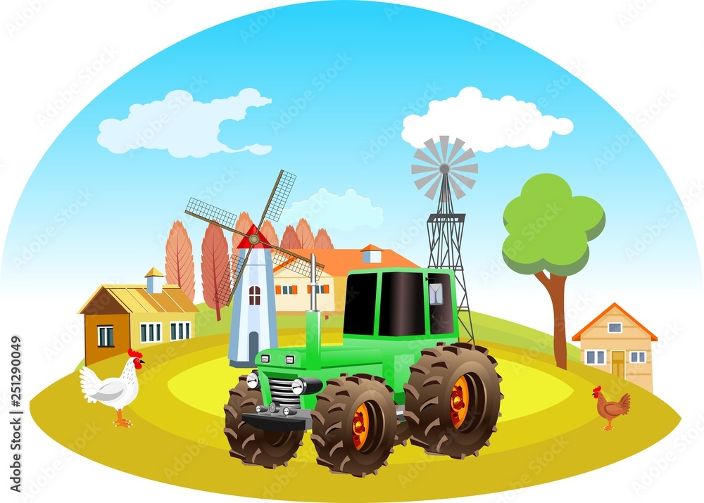 Farmland Vector