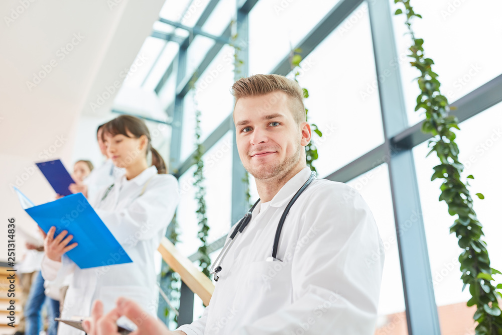 Young man as doctor Stock Photo | Adobe Stock