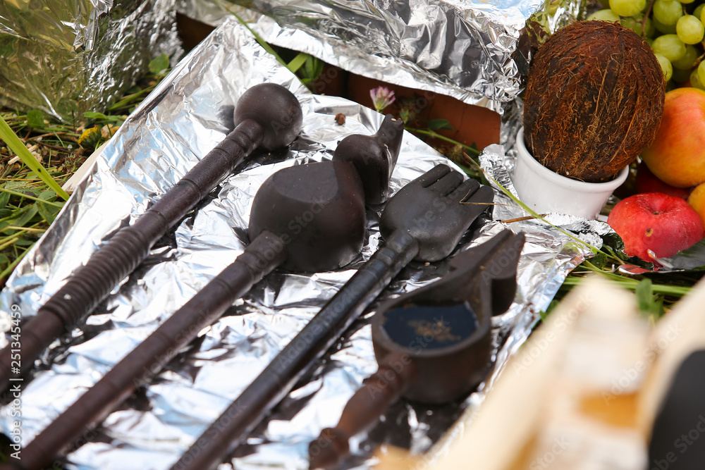 traditional indian yagya (puja), fire ritual Stock Photo | Adobe Stock