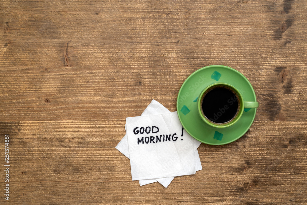 Good morning concept Stock Photo | Adobe Stock
