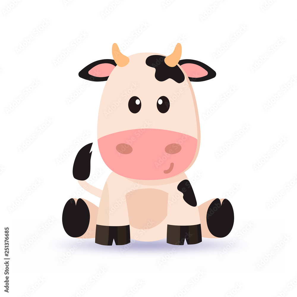 Cute Cow Vector