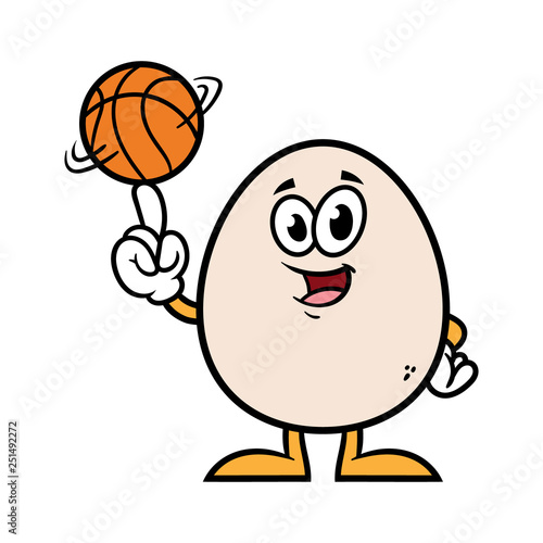 Animated Spinning Basketball