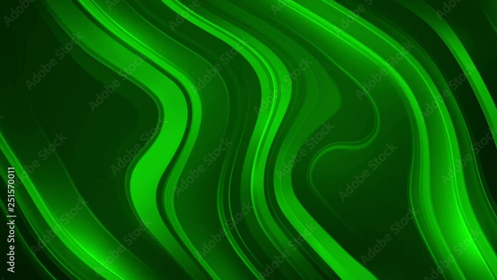 Background with animated bending green lines, 4K, loop Stock Video ...