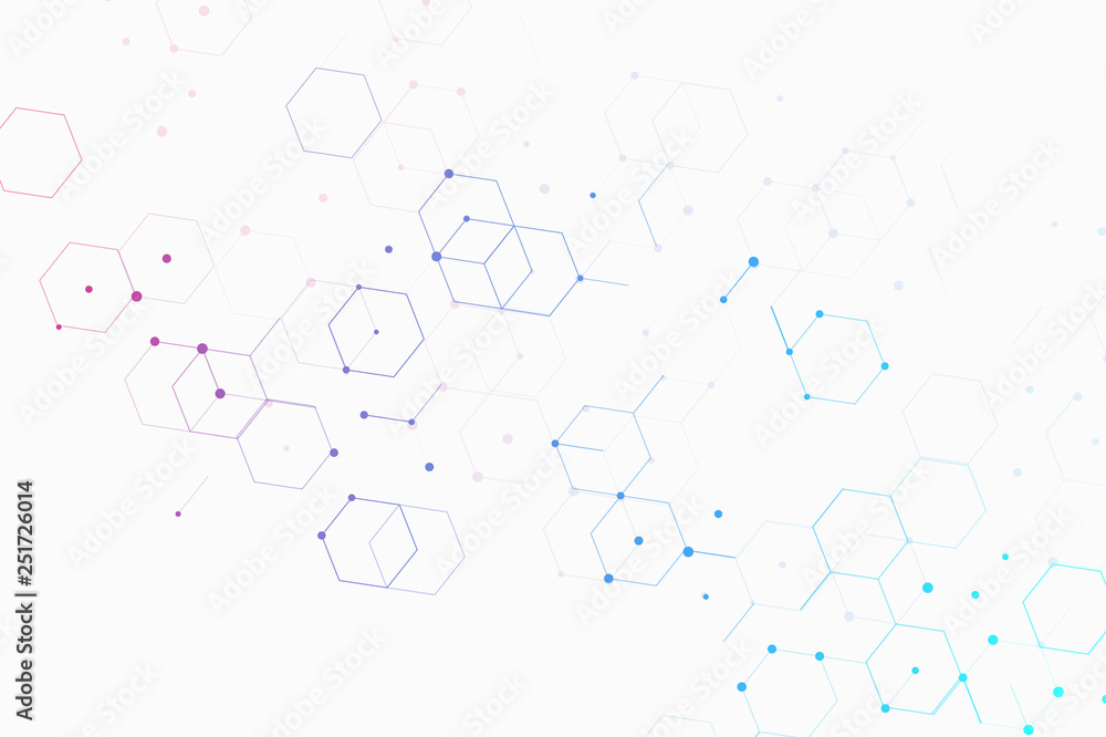 Abstract molecules design. Molecular structure and communication ...