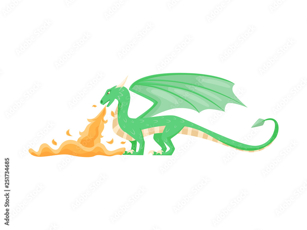 Dragon Wings Side View