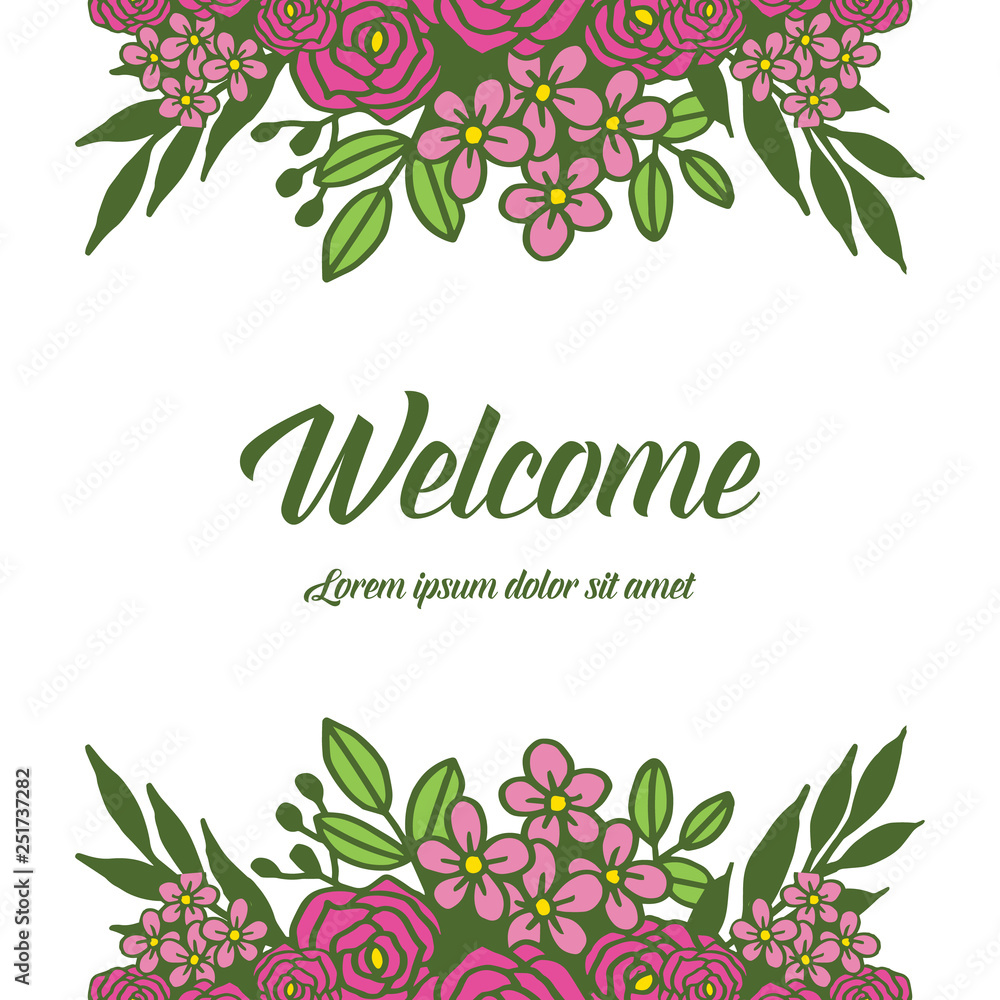 Welcome Hands With Flowers Clipart