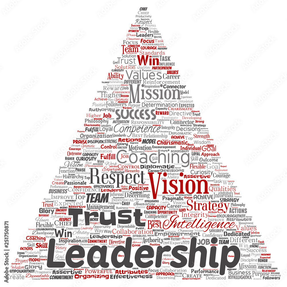 Vector conceptual business leadership strategy, management value ...