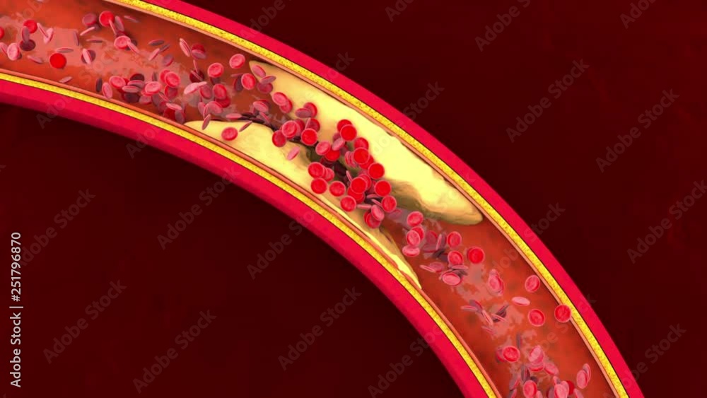 Vídeo do Stock: 3D rendered Animation of Hemoglobin cells flowing ...