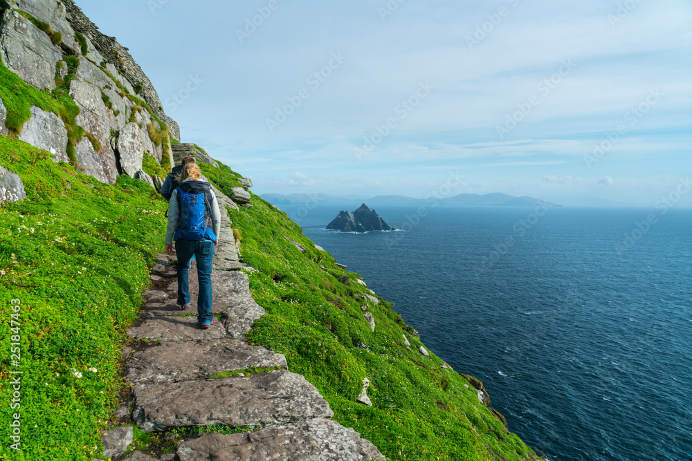 Skellig Michael, Skellig Islands World Heritage Site, County Kerry ...