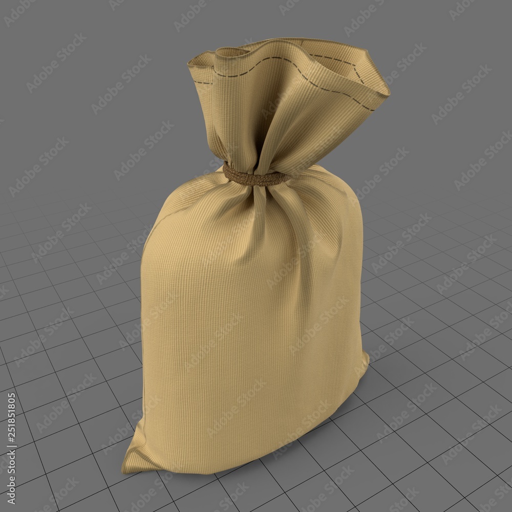 Money bag Stock 3D asset | Adobe Stock