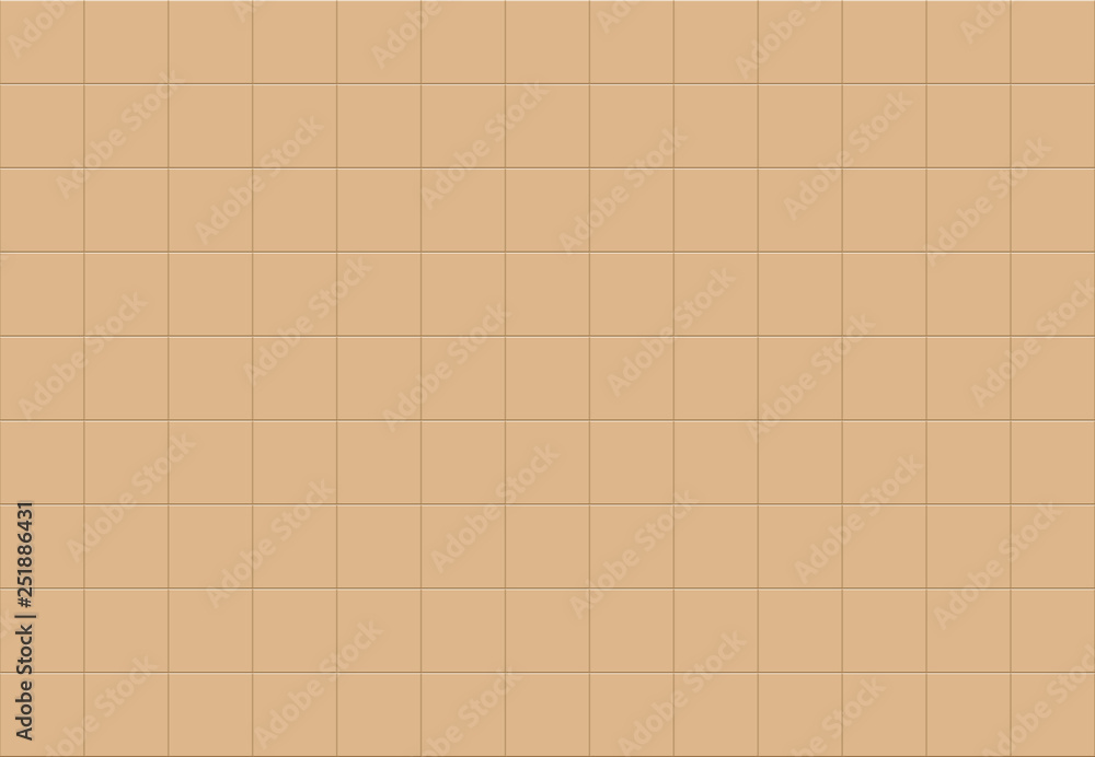 Simple beige square ceramic mosaic tiles texture background. Stock ...