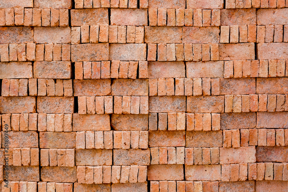 Red Adobe Bricks