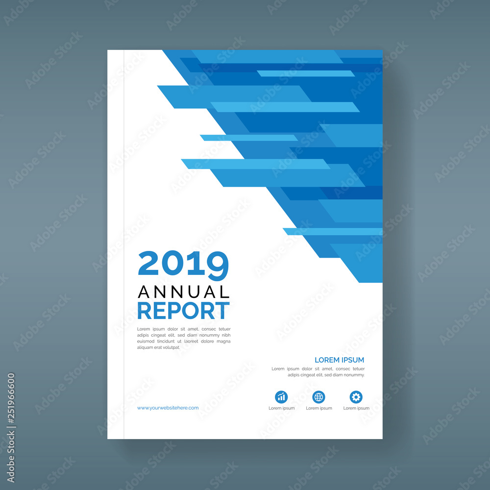 Annual report cover design Stock Vector | Adobe Stock