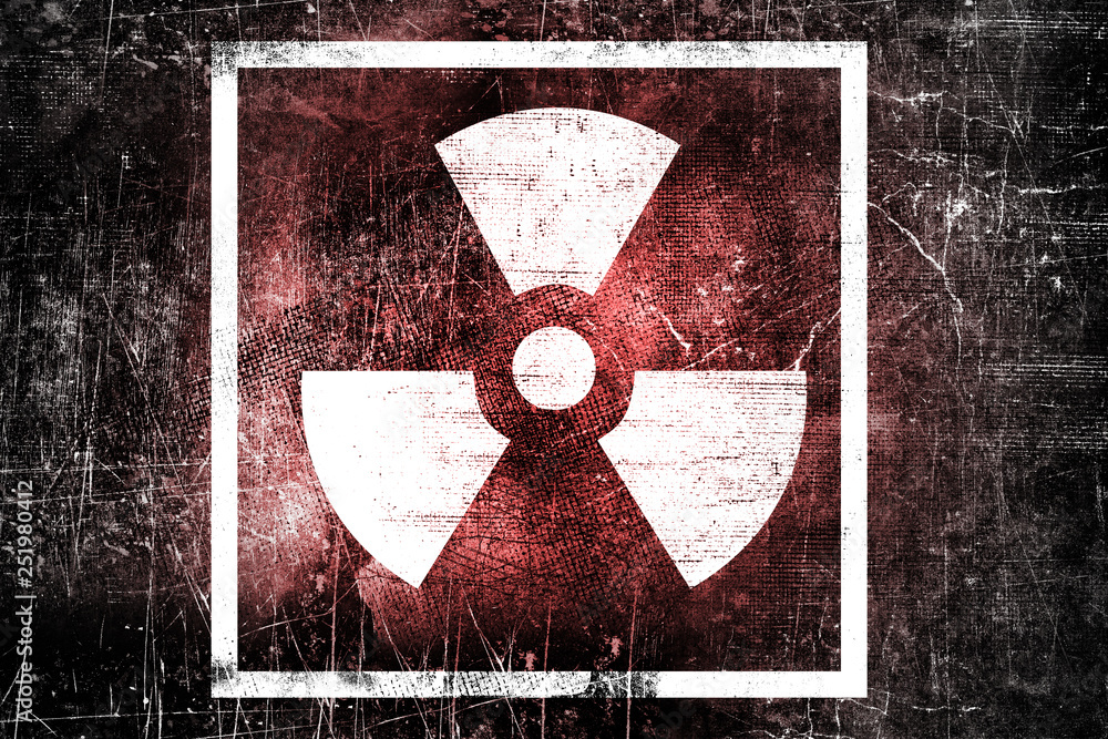 Nuclear Radiation Warning Sign