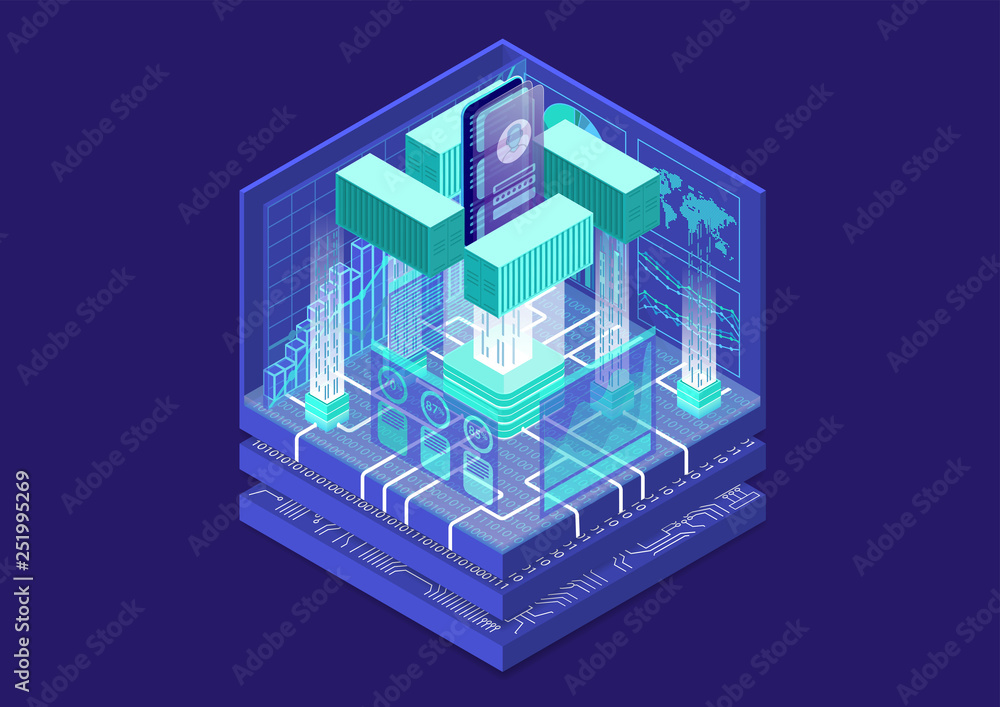 Application containerization and modular software development concept ...