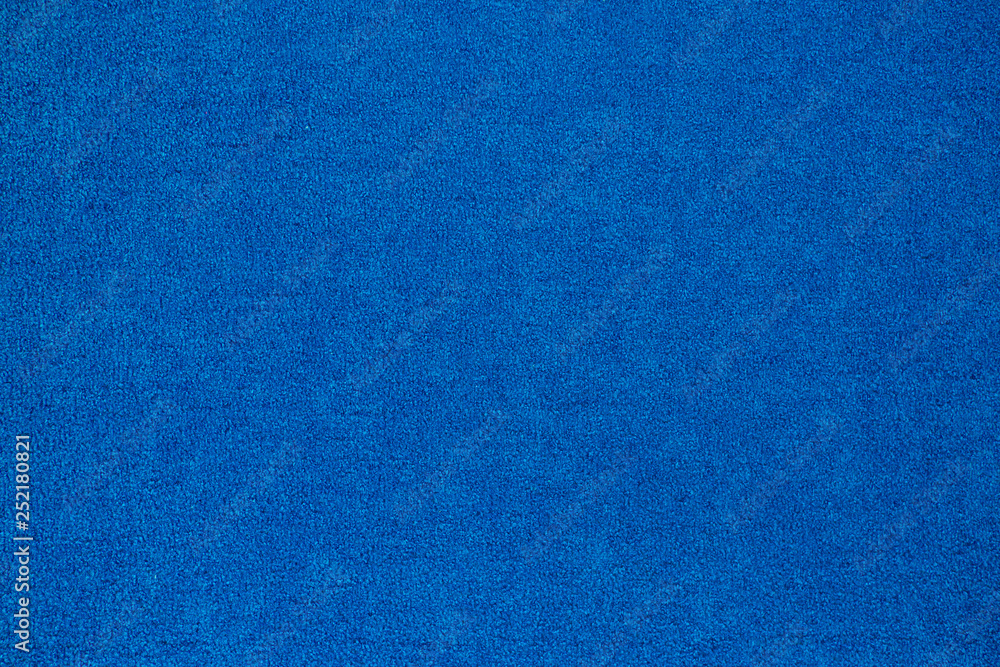 blue carpet background, blue fabric texture background, closeup Stock ...