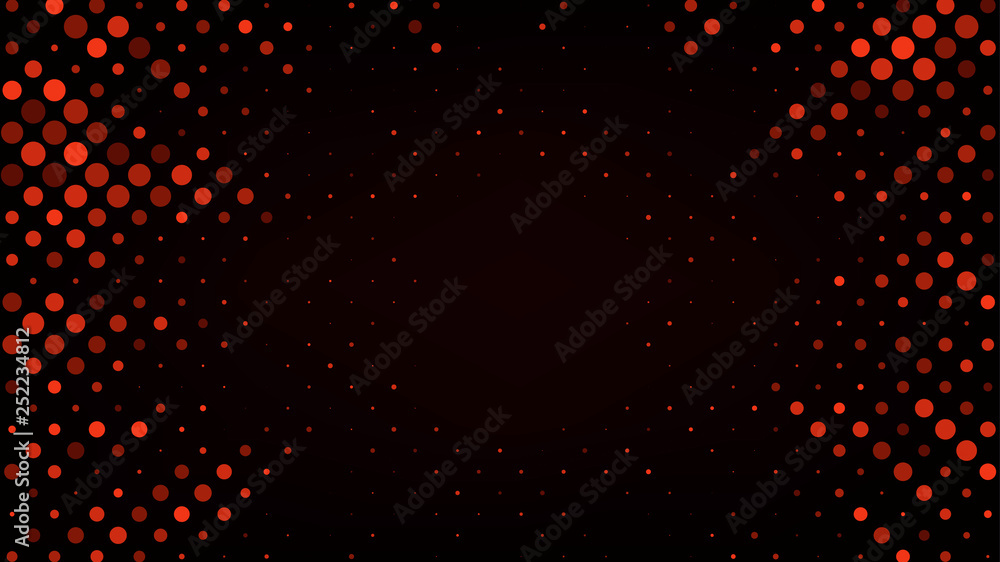 Festive shiny neon background. Halftone gradient pattern vector ...