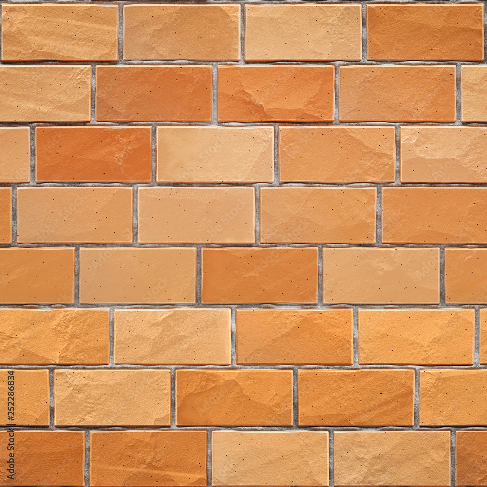 Yellow Brick Texture Seamless