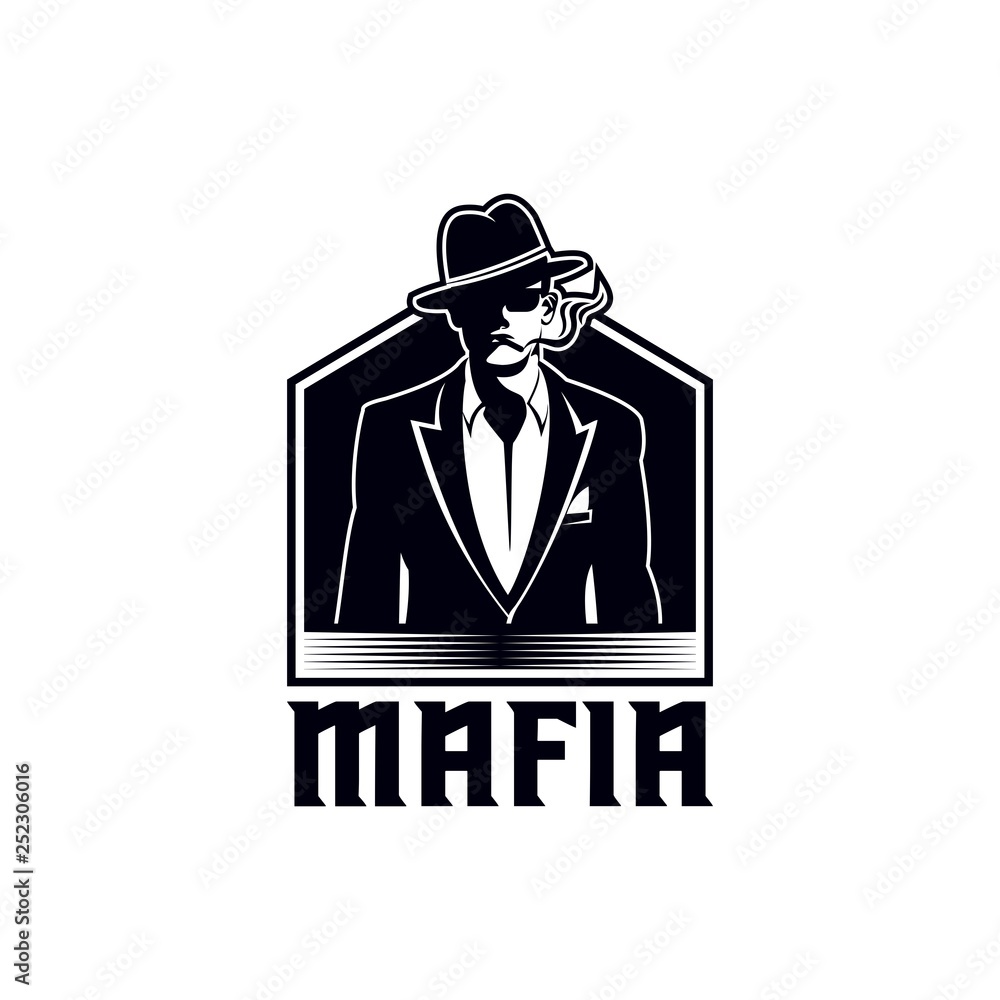 mafia vector illustration Stock Vector | Adobe Stock