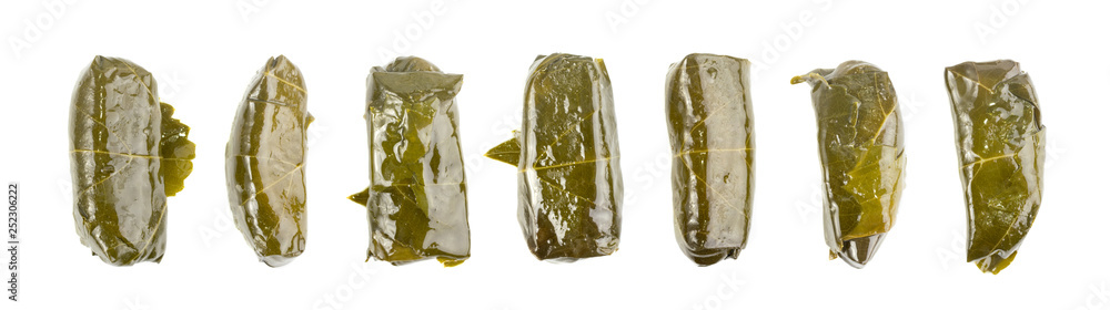 Traditional Turkish Dolma, Sarma or Dolmades Top View Stock Photo ...