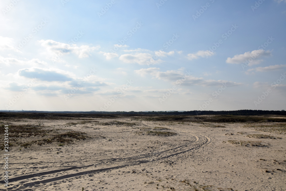 Bledow Desert (Pustynia Bledowska). Polish dessert between Bledow and ...