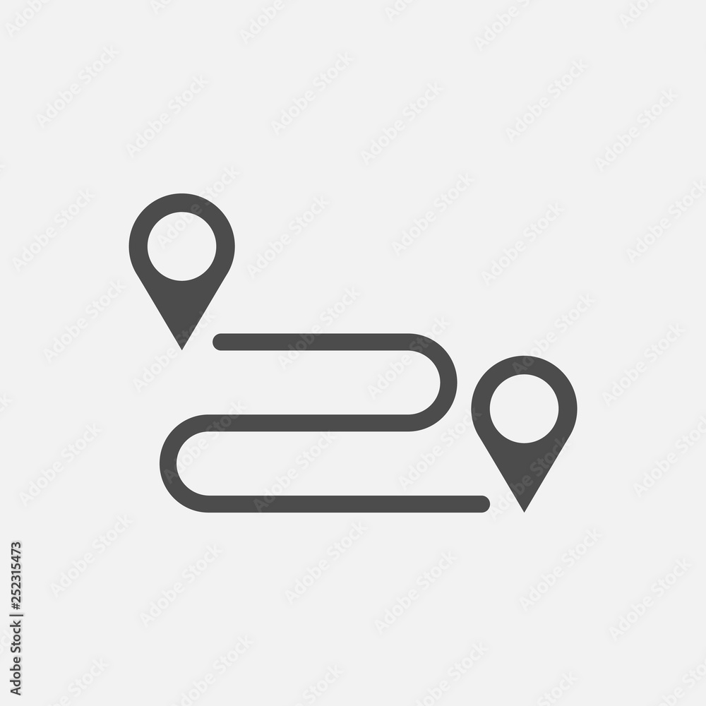 We moved icon. Moving office sign. isolated on white background. Vector ...