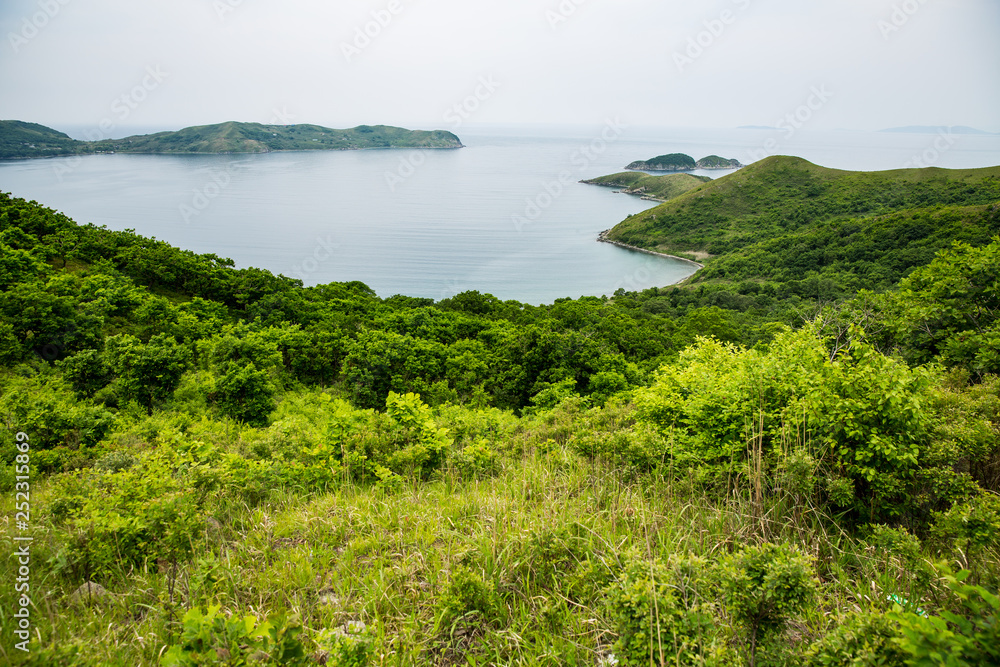 Japanese Sea. View of the bay Stock Photo | Adobe Stock