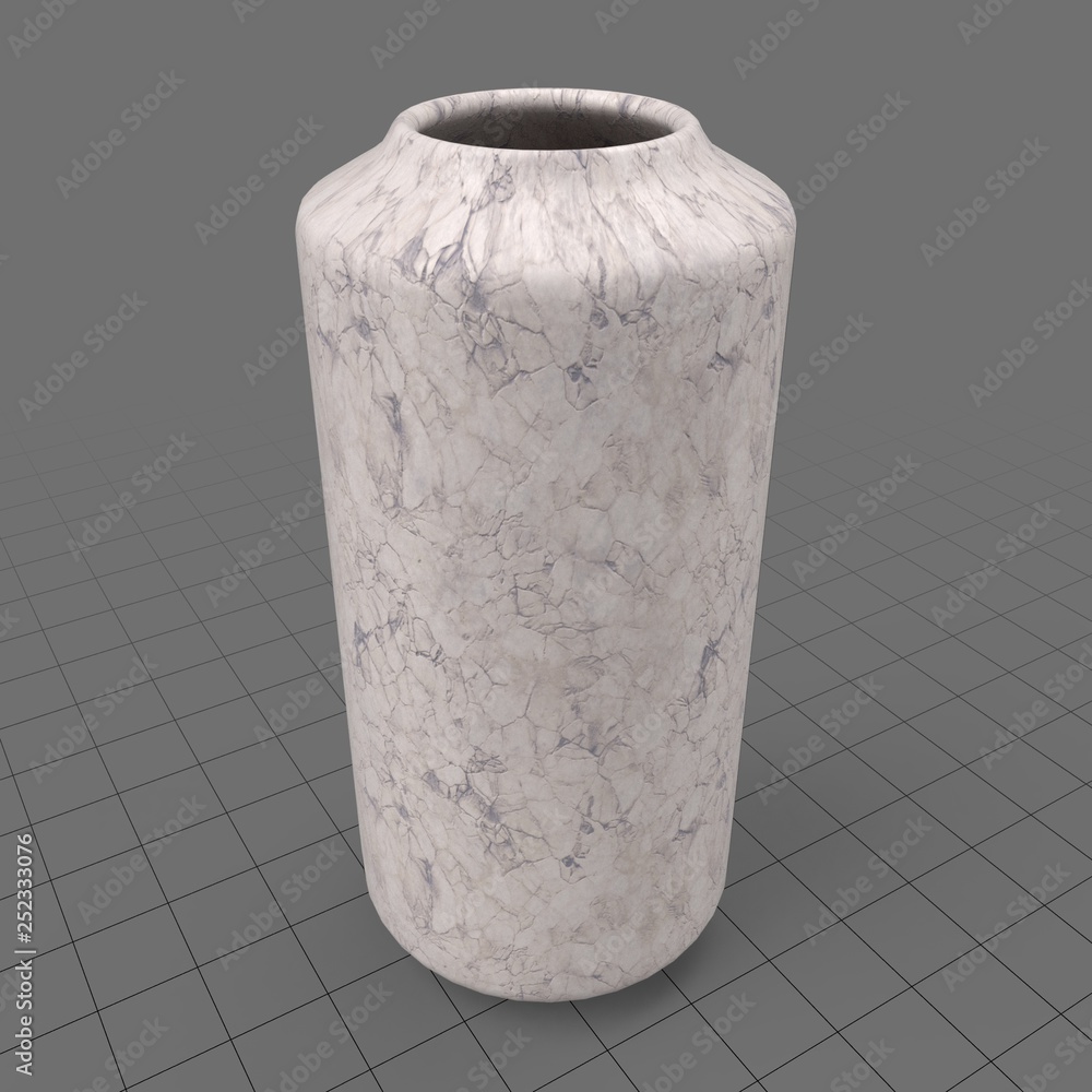 Modern vase Stock 3D asset | Adobe Stock