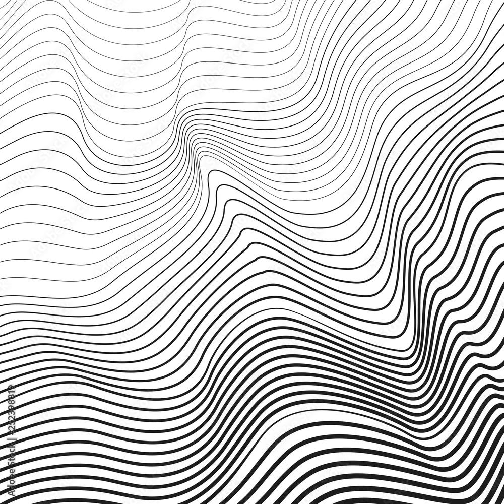 Wave Line Pattern