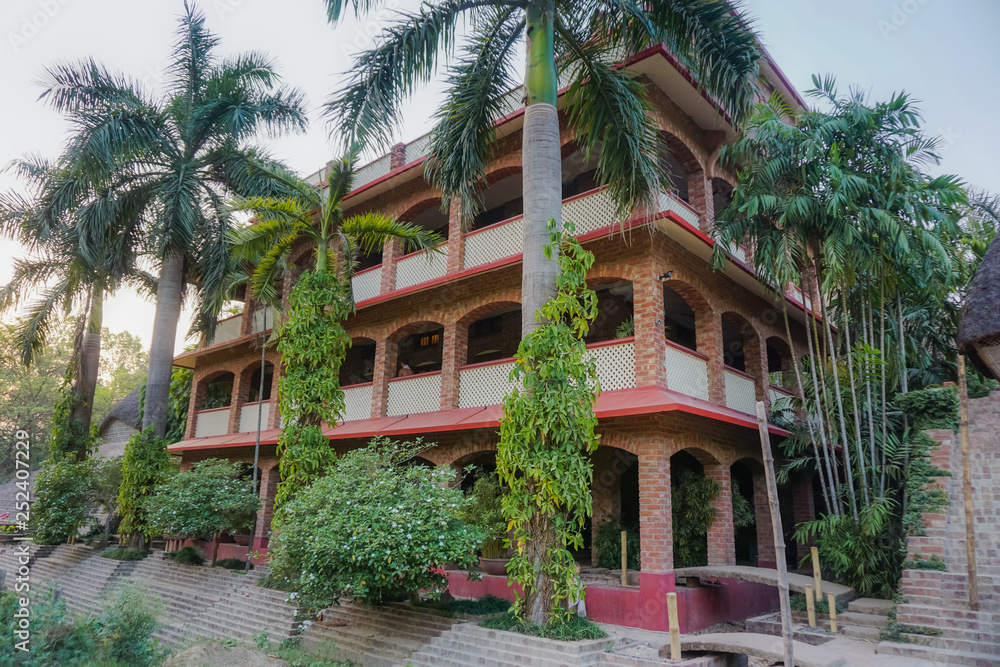 Architecture in the territory of Gurukul - Vedic school for boys in ...