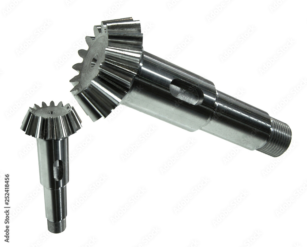Parts of bevel gear Stock Photo | Adobe Stock