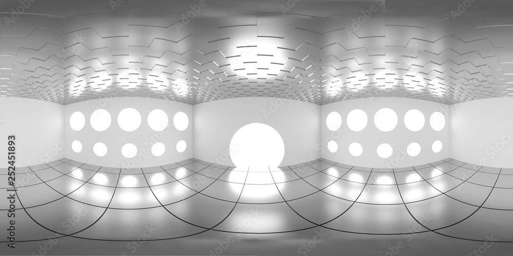 4K HDRI map, spherical environment panorama background, modern interior ...