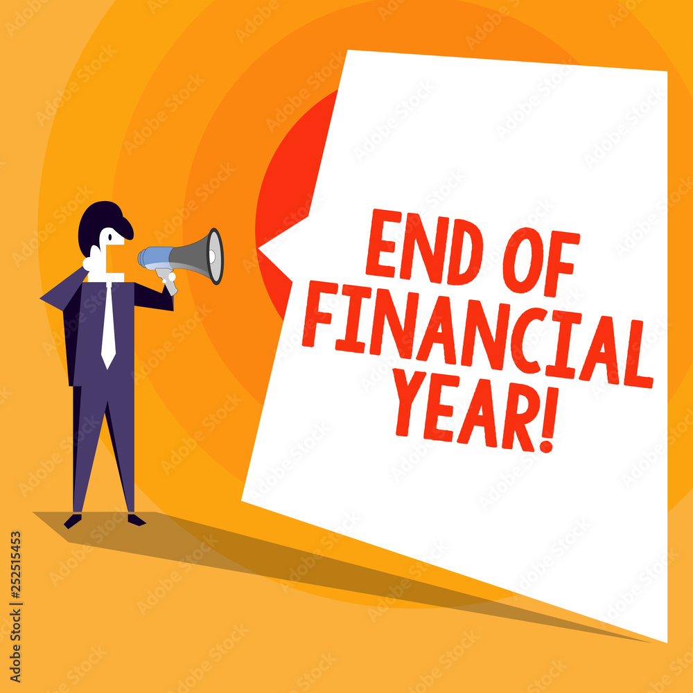 End Of Financial Year Clipart