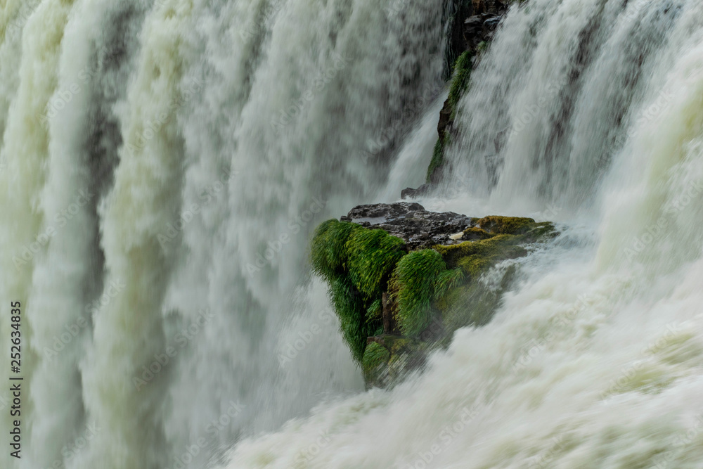 Iguazu Falls is a monster. It's made up of a system of 275 waterfalls ...
