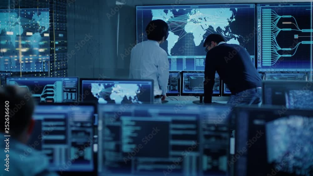 In the System Control Room Project Manager and IT Administrator Have ...