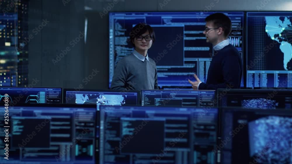 In the System Control Room Project Manager and IT Administrator Have ...