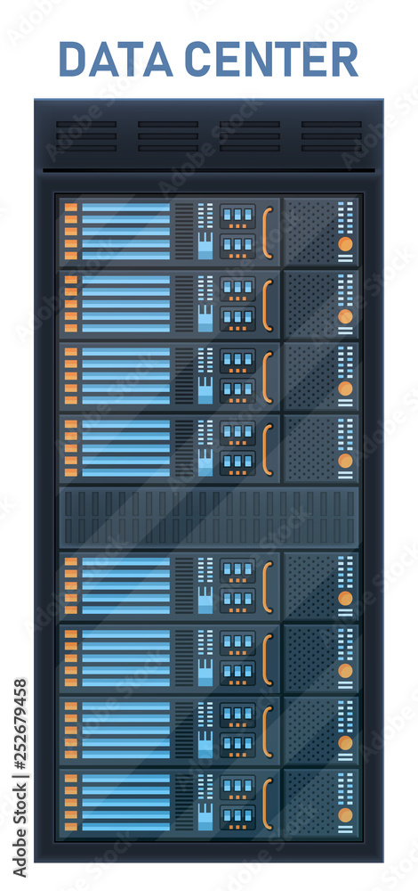 Server Rack Graphic