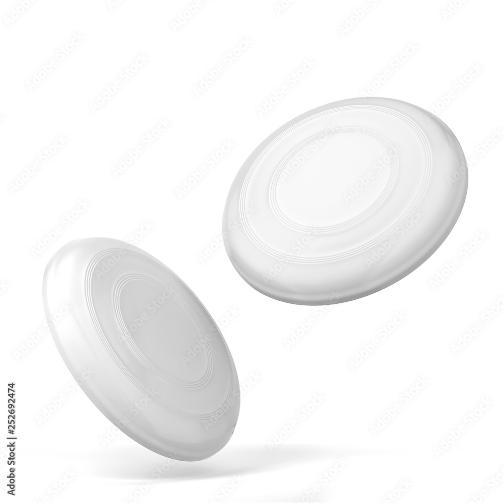 Blank frisbee mockup Stock Illustration | Adobe Stock