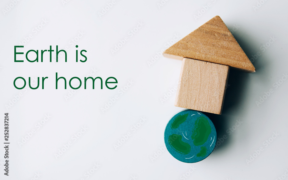 The concept of World Environment Day. Save earth.Ecology concept.Earth ...