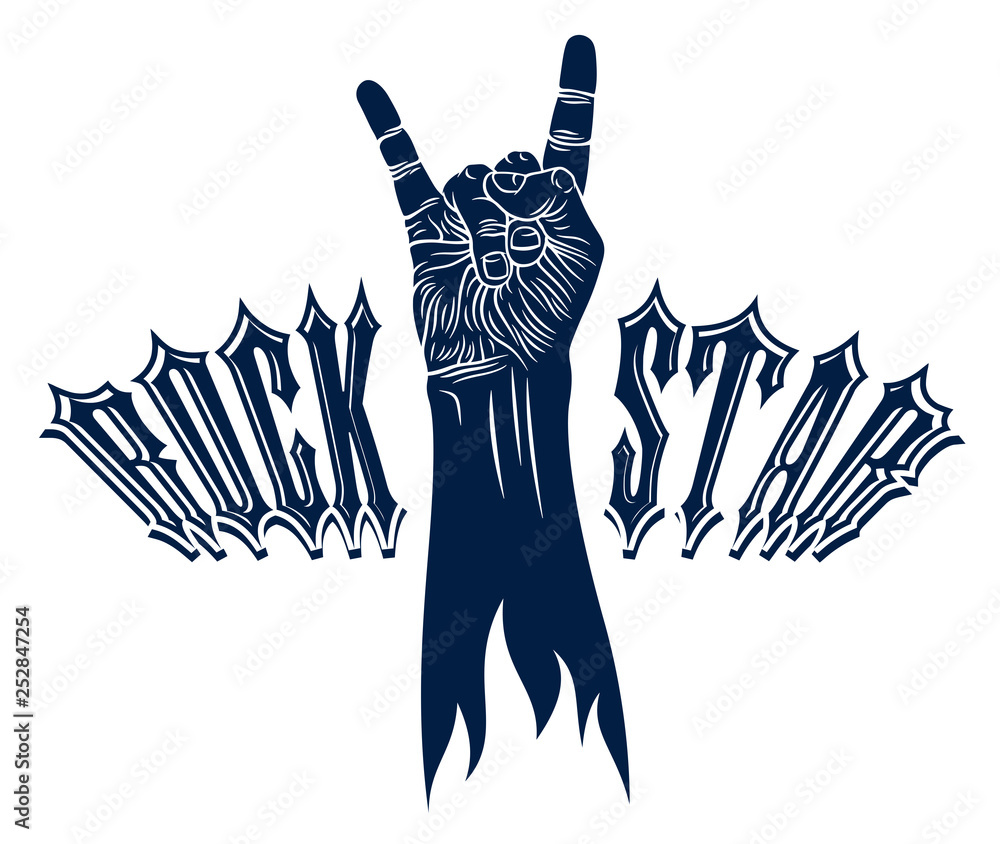 Rock Hand Sign Concert
