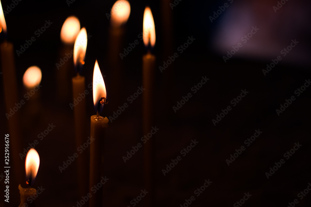 Candle Bokeh Photography