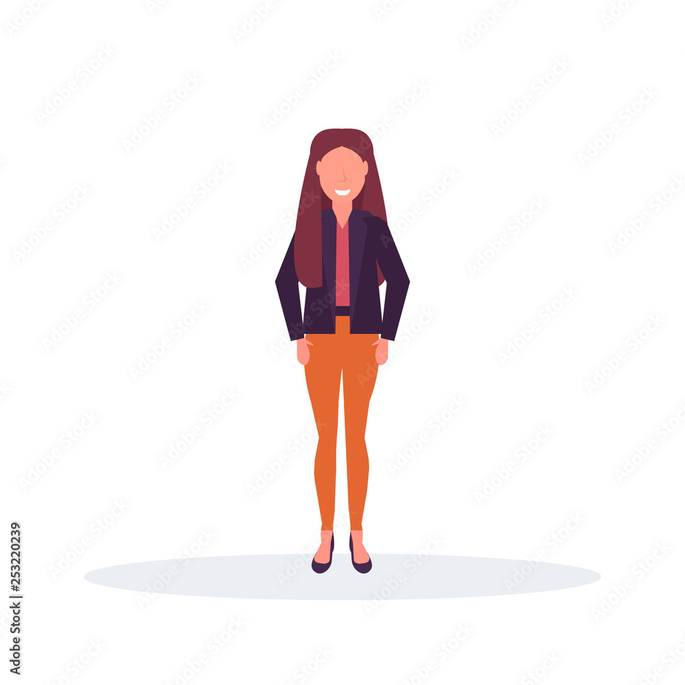 Female Full Body Cartoon